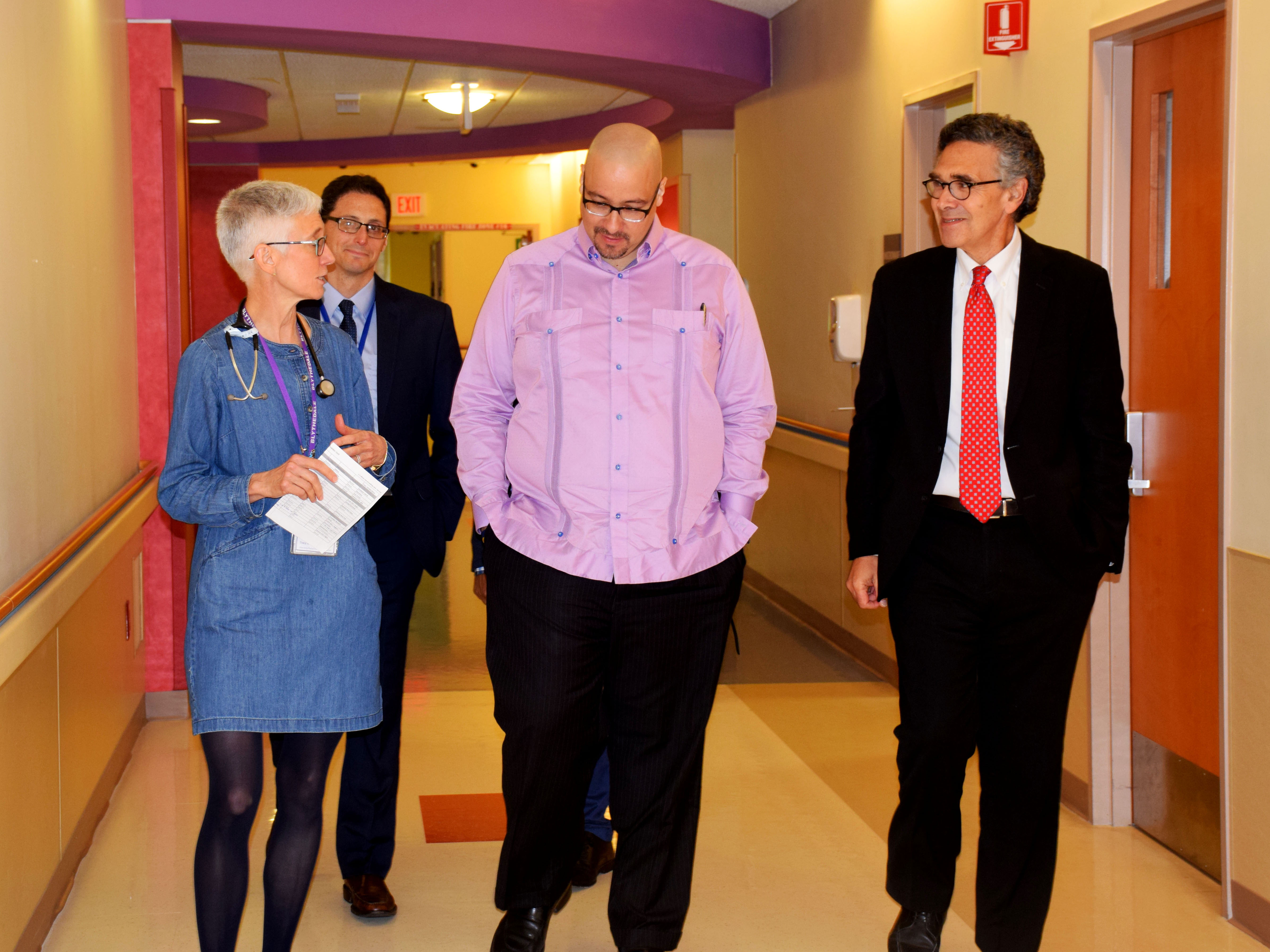 NYS Senator Gustavo Rivera Visits Blythedale Children's Hospital ...